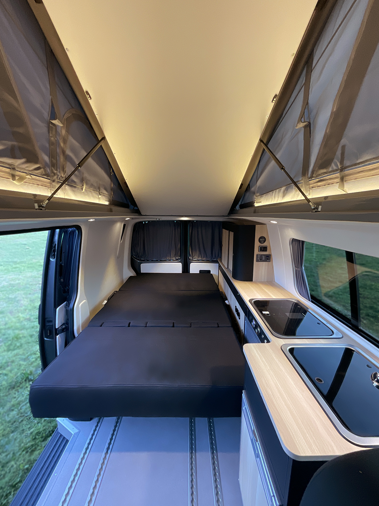 Aménagement sur-mesure Volkswagen T5 court 4motion